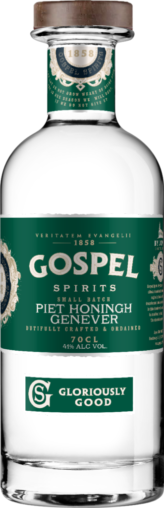 Gospel Piet Honingh Genever – PR Dutch Drinks